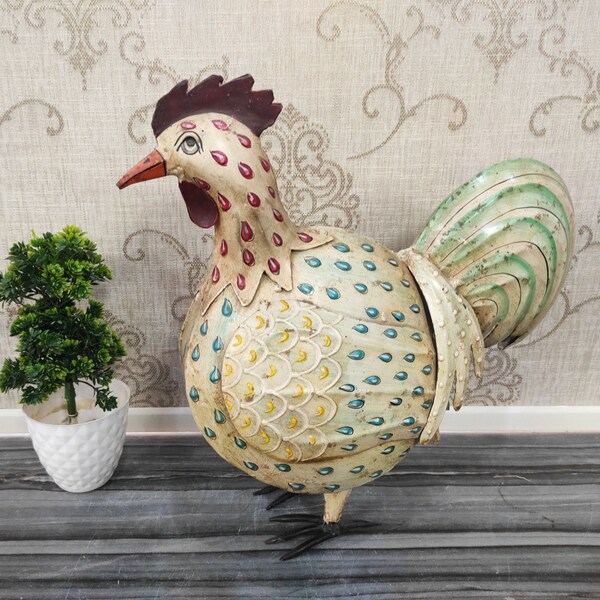 Hand Painted Chicken - Etsy