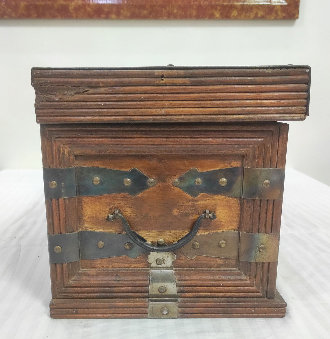 Wooden Vintage Trunk Box Vintage Indian Sandook Box | Etsy