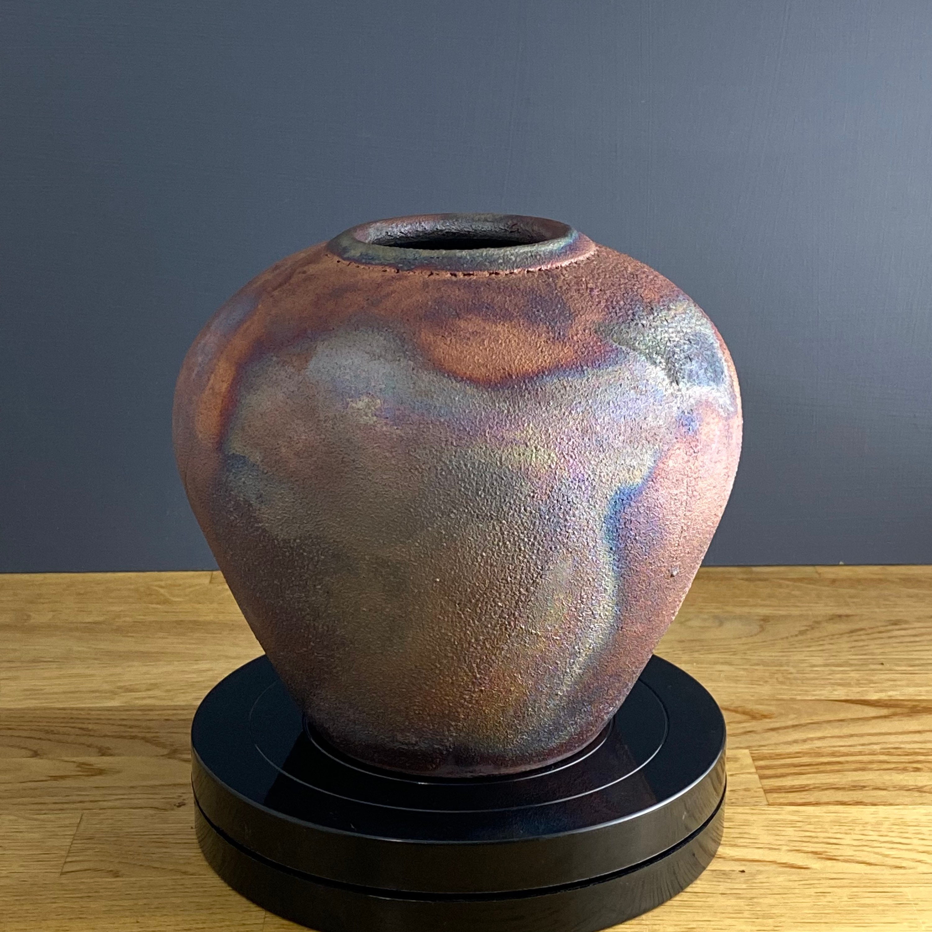 Medium Raku Vase - Etsy