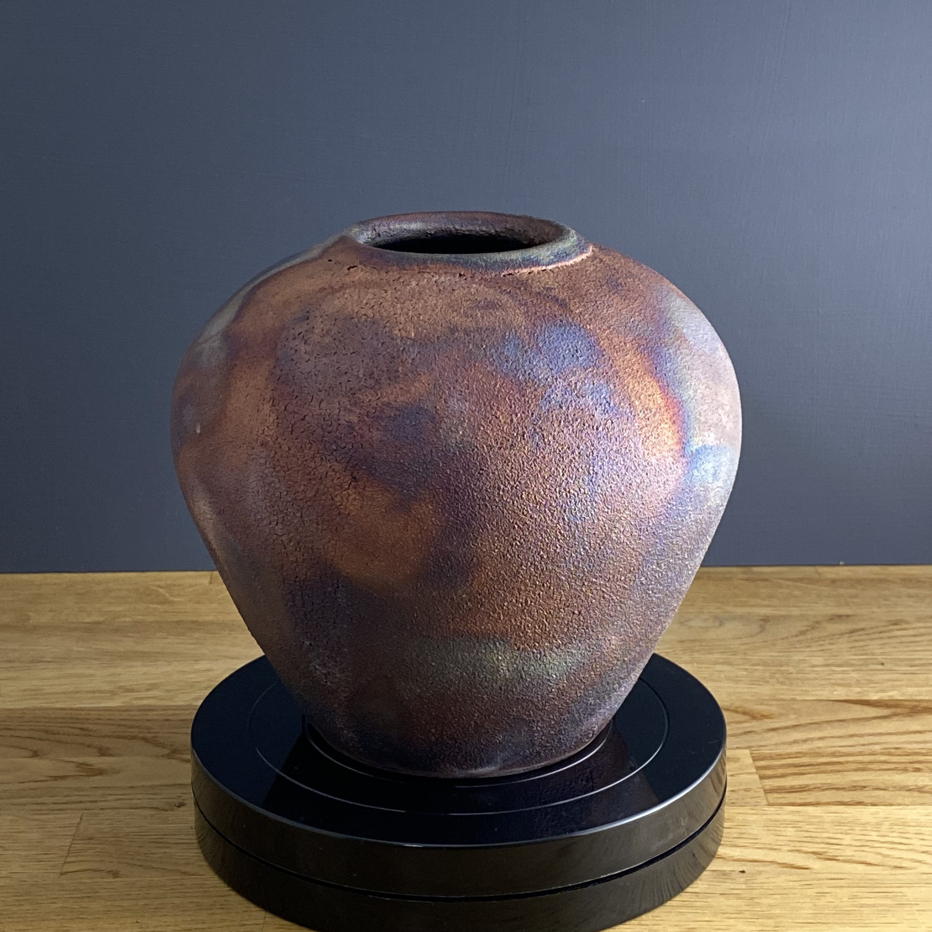 Medium Raku Vase - Etsy