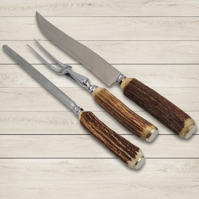Meat Carving Set - Etsy