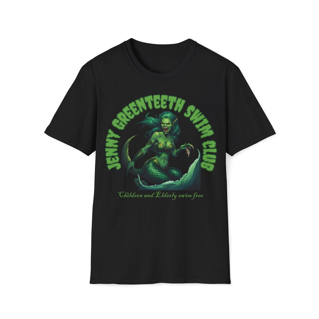 Jenny Greenteeth T Shirt, Mermaid, Evil, English Folklore, Grindylow ...