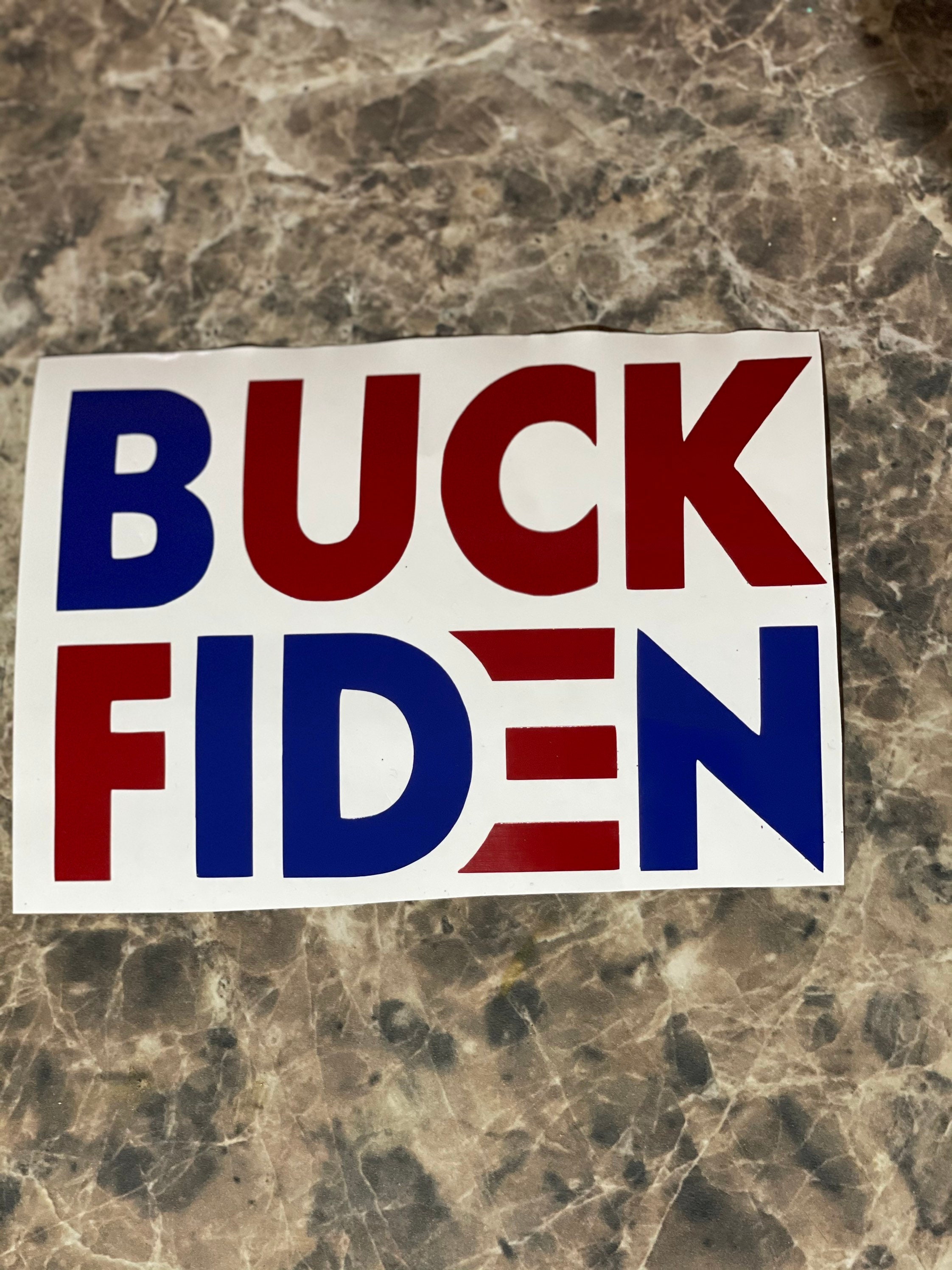 Buck Fiden Decal - Etsy