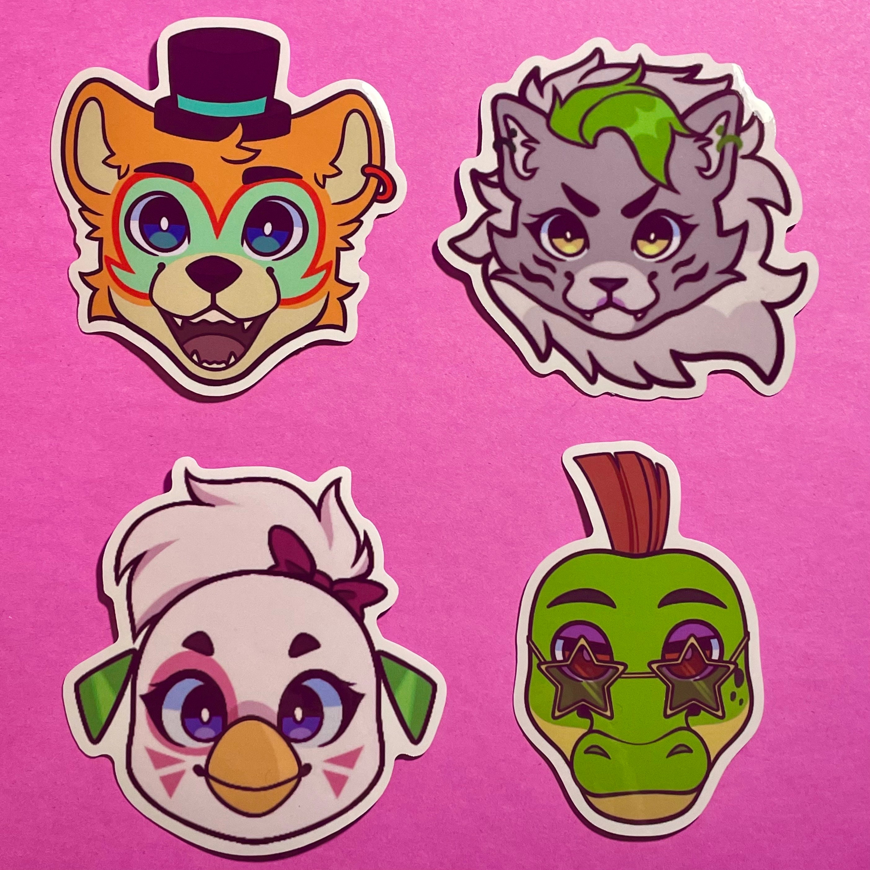 Fnaf Security Breach Stickers - Etsy