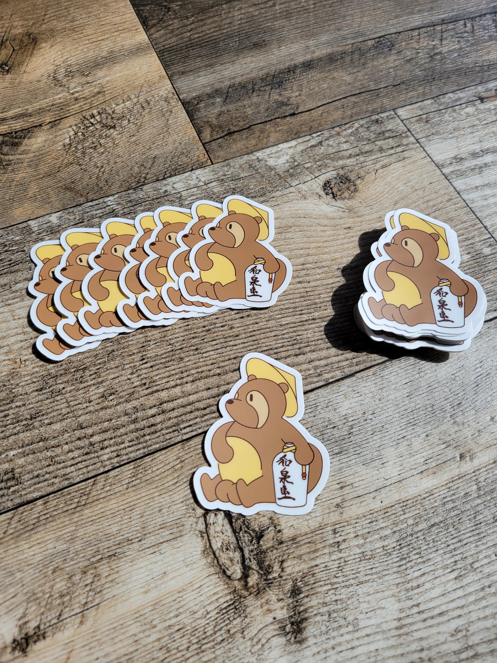 Tanuki Sticker - Etsy
