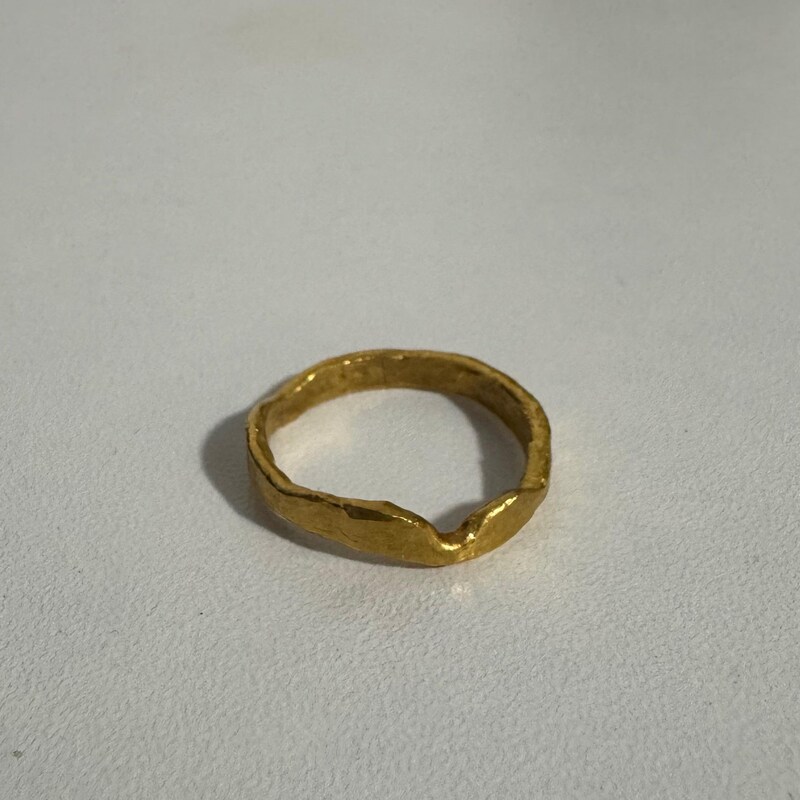 24k Gold Ring - Etsy