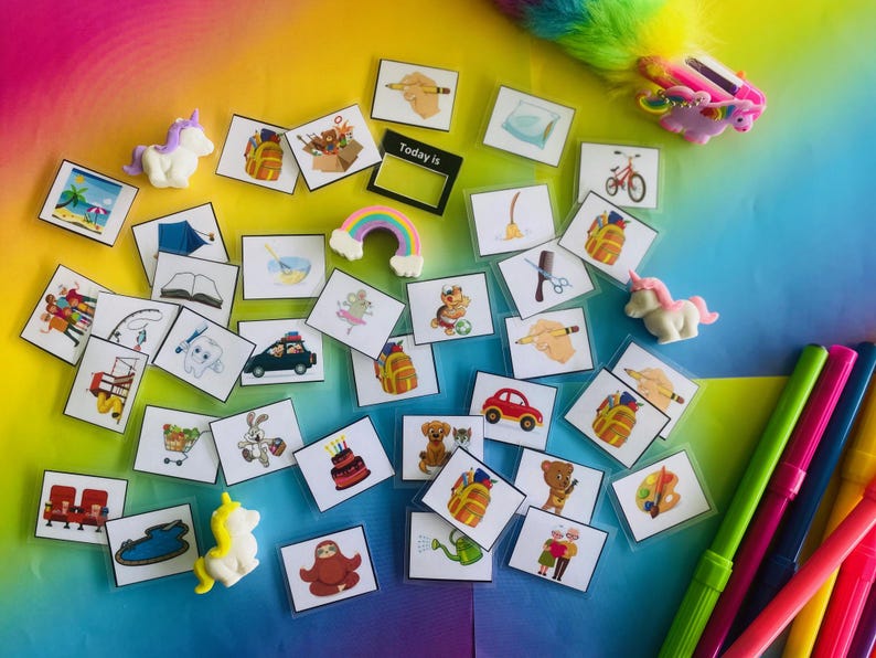 Kids Visual Weekly Planner, Printable, Organisation, Kids Schedule ...