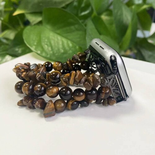 Handmade Apple Watch Gemstone Personalized Band 38mm 40mm 42mm - Etsy