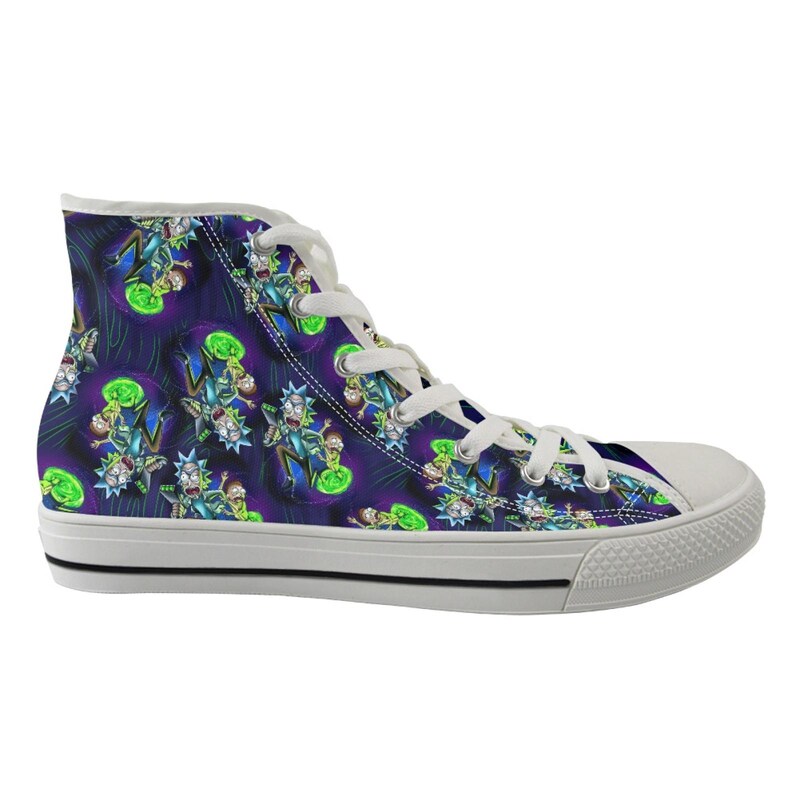 Rick and Morty Shoes - Etsy