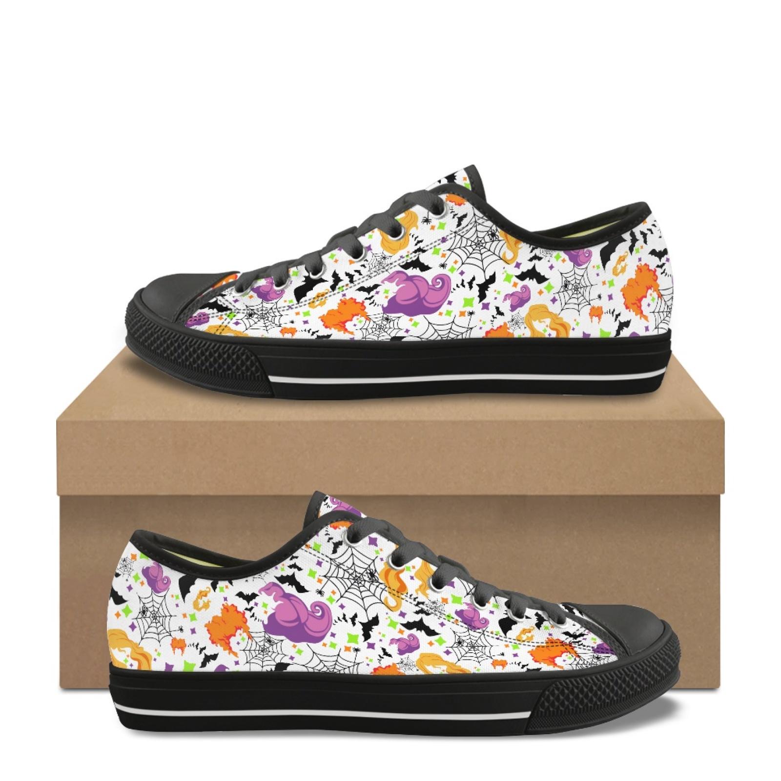 Hocus Pocus Inspired Low Top Sneakers, Witchy Theme, Hocus Pocus Fans ...