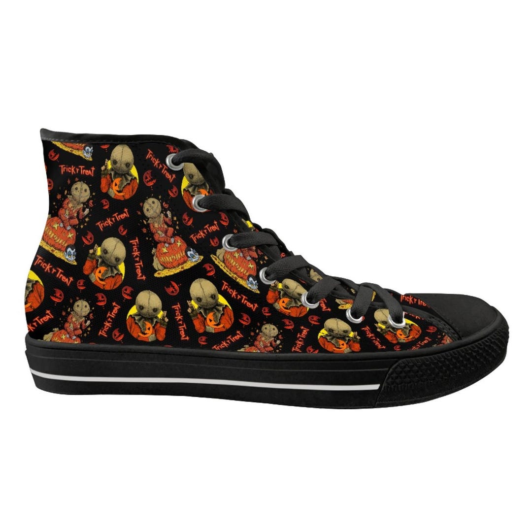 Sam Trick R Treat High Top Sneakers, Sam Fan Shoes, Trick R Treat Shoes ...