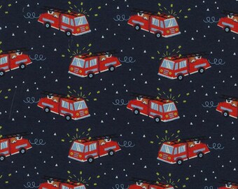 Fire Engine Fabric | Etsy