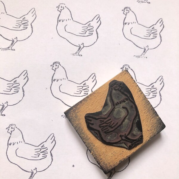 Chicken Stamps - Etsy