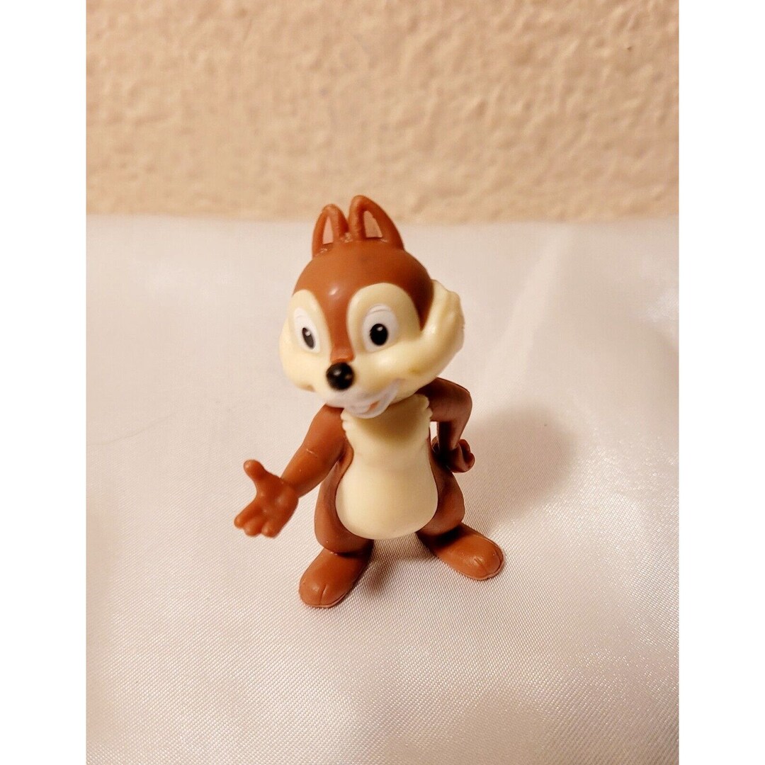 FIGURE Disney Just Play CHIP & DALE 2 Small Mini Doll Fun Plastic Toy ...
