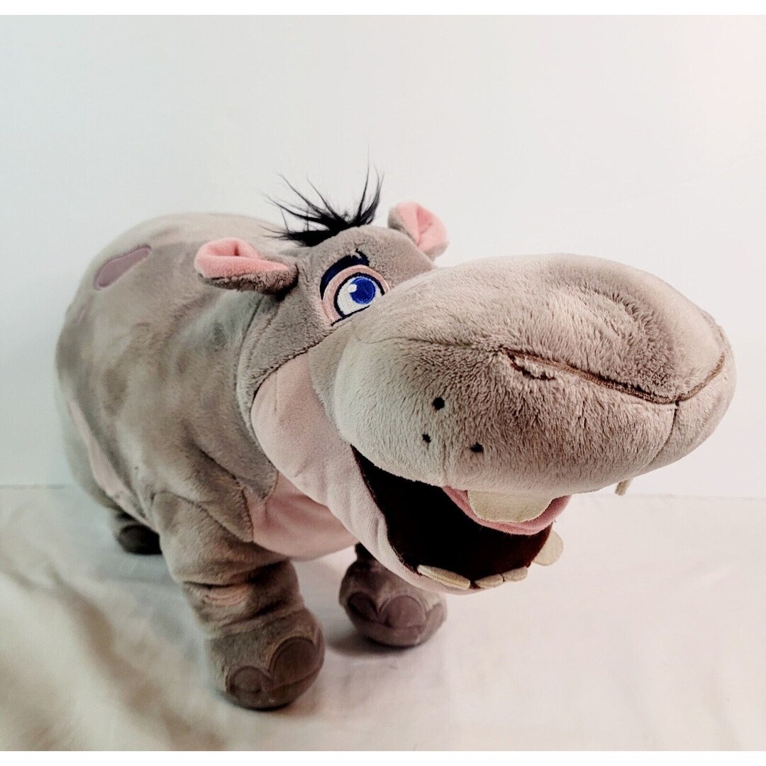 Disney Parks Beshte the Hippo Plush Lion King Guard 17 Stuffed Animal ...