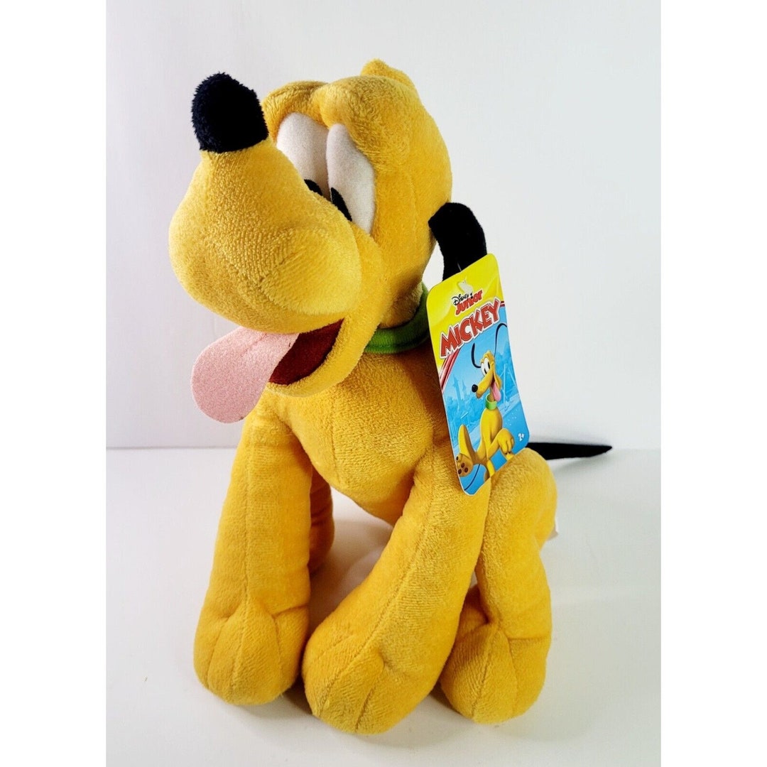 Disney Just Play Mickey Mouse Clubhouse Pluto Yellow Dog Stuffed Plush ...