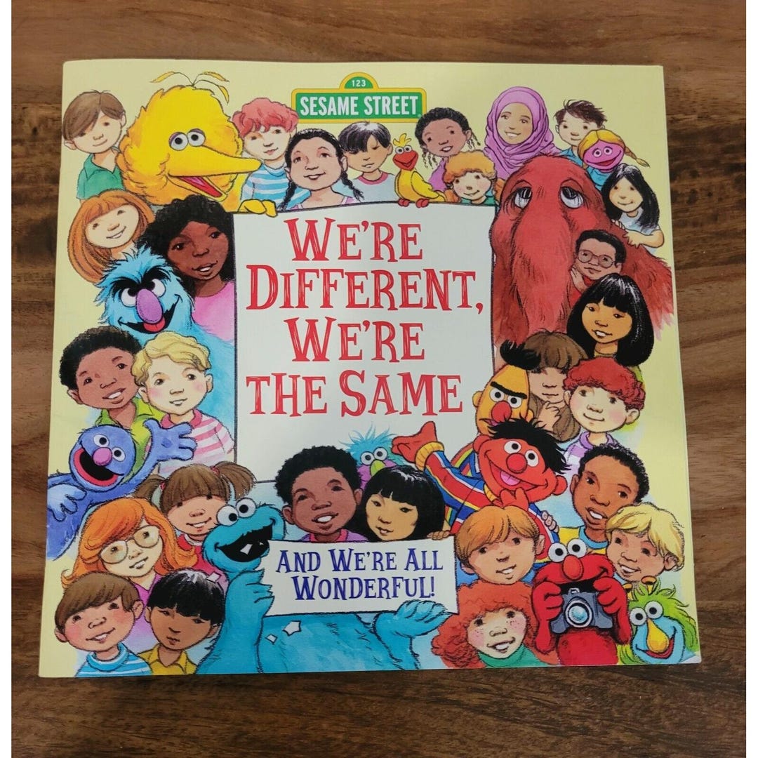 We're Different We're the Same (sesame Street) Children's Book by Kates ...