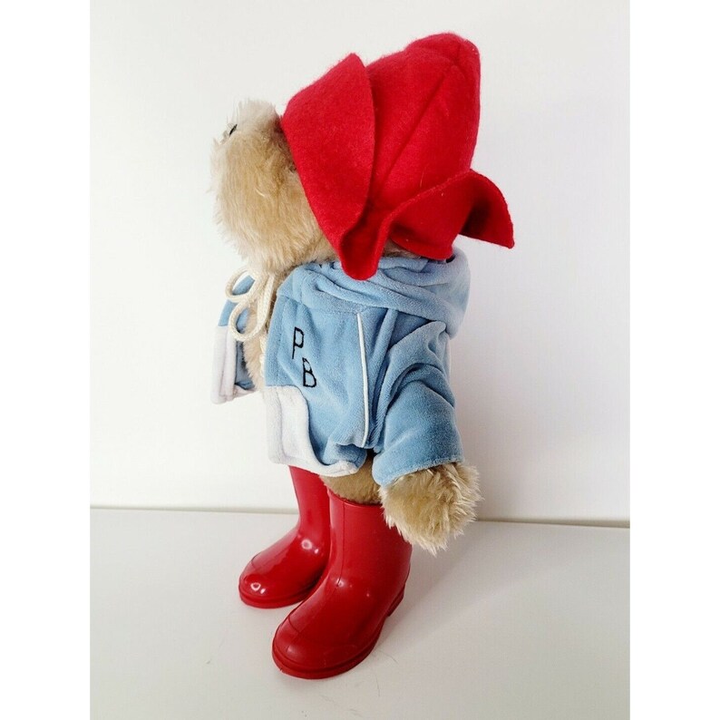 PADDINGTON BEAR Jacket & Red Boots 15 Plush Doll Vintage - Etsy