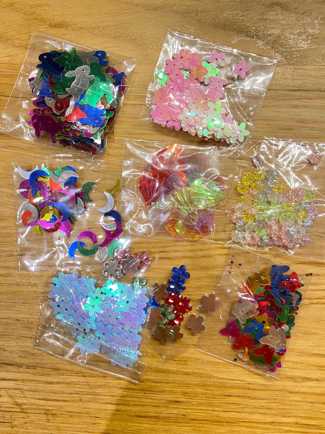 8 Packs of Sequins for Kids Craft/play/diy Craft Projects - Stars ...