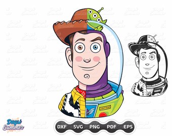 Woody and Buzz Svg | Etsy