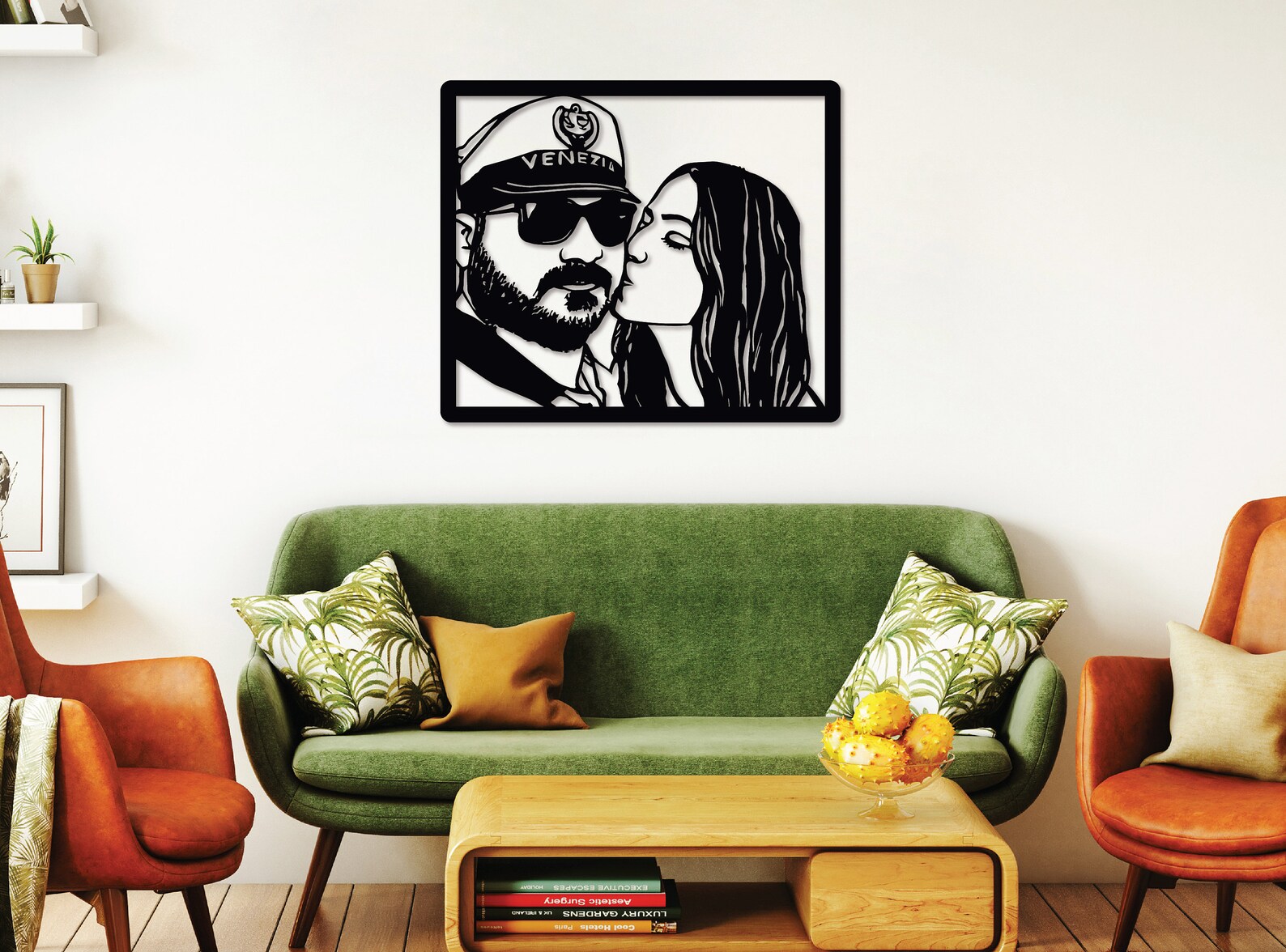 Personalized Metal Portrait, Custom Photo Wall Art, Engagement Gift - Etsy