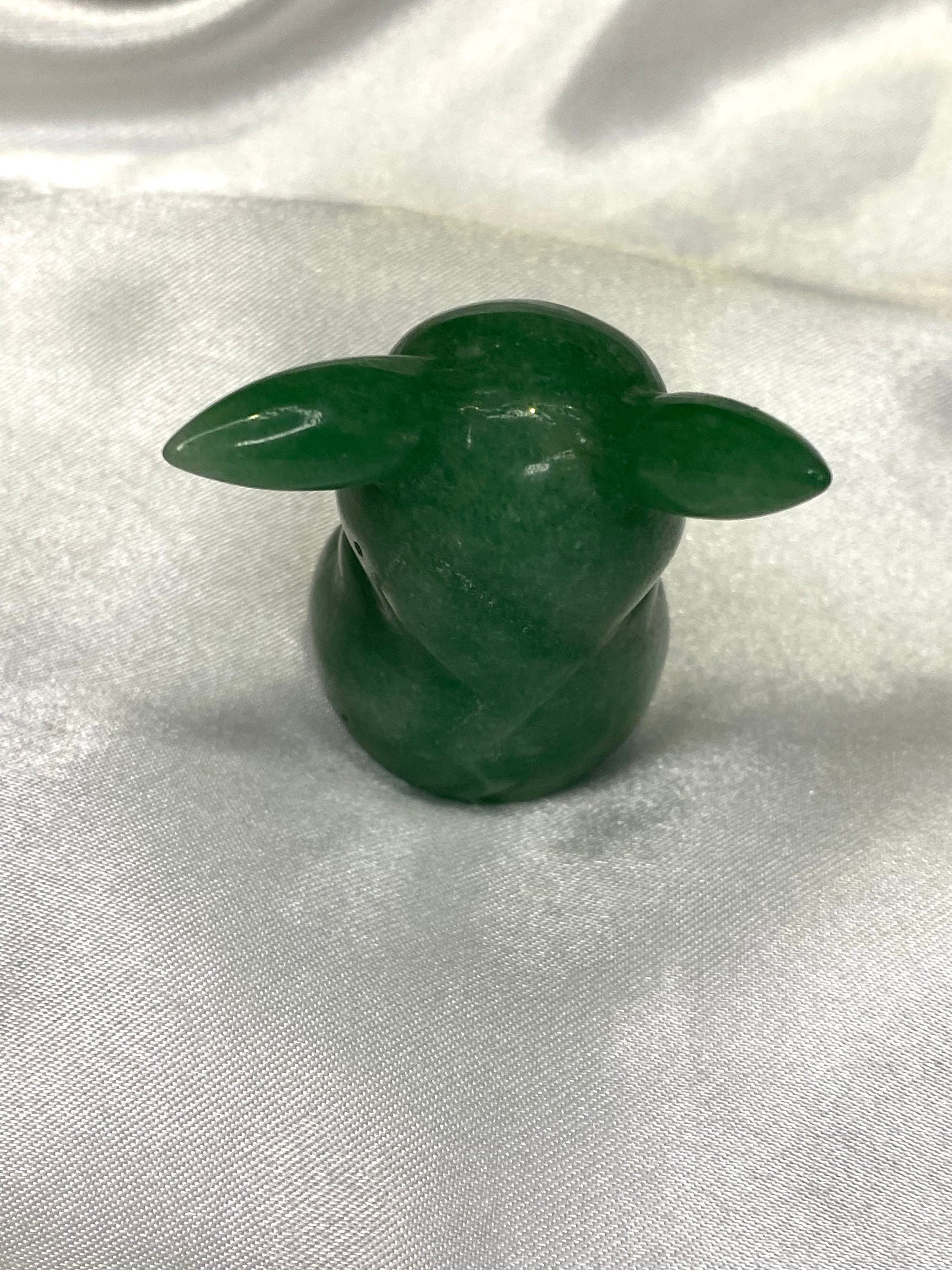 Hand Carved Green Aventurine Pikachu Pokemon Crystal - Etsy