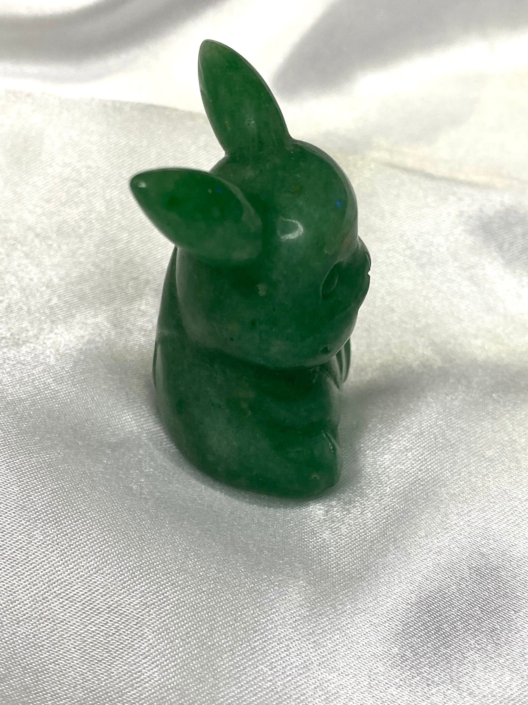 Hand Carved Green Aventurine Pikachu Pokemon Crystal - Etsy