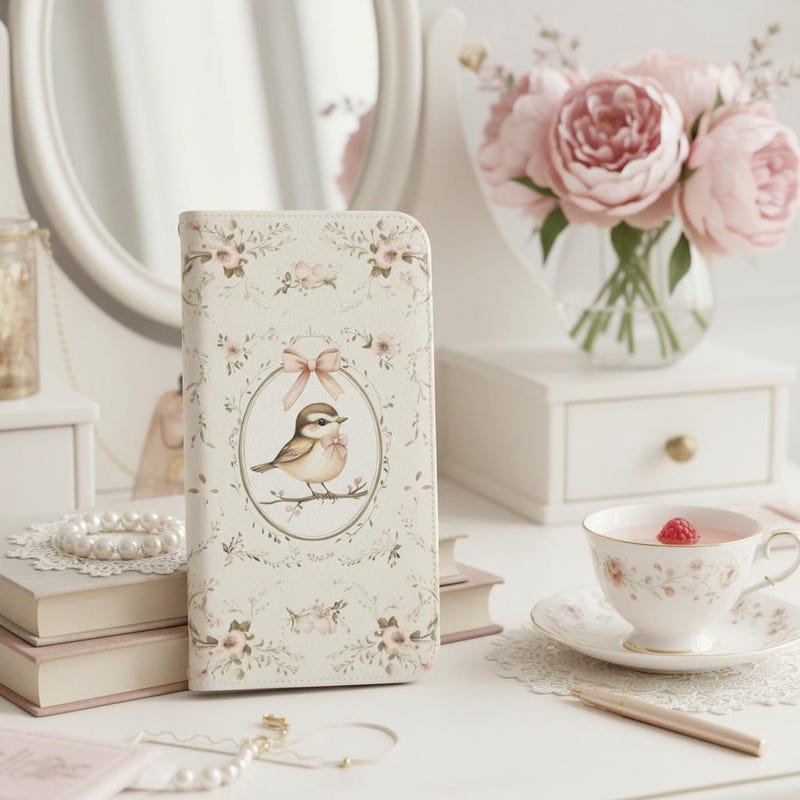 Pink Bow Flip Phone Case - Etsy