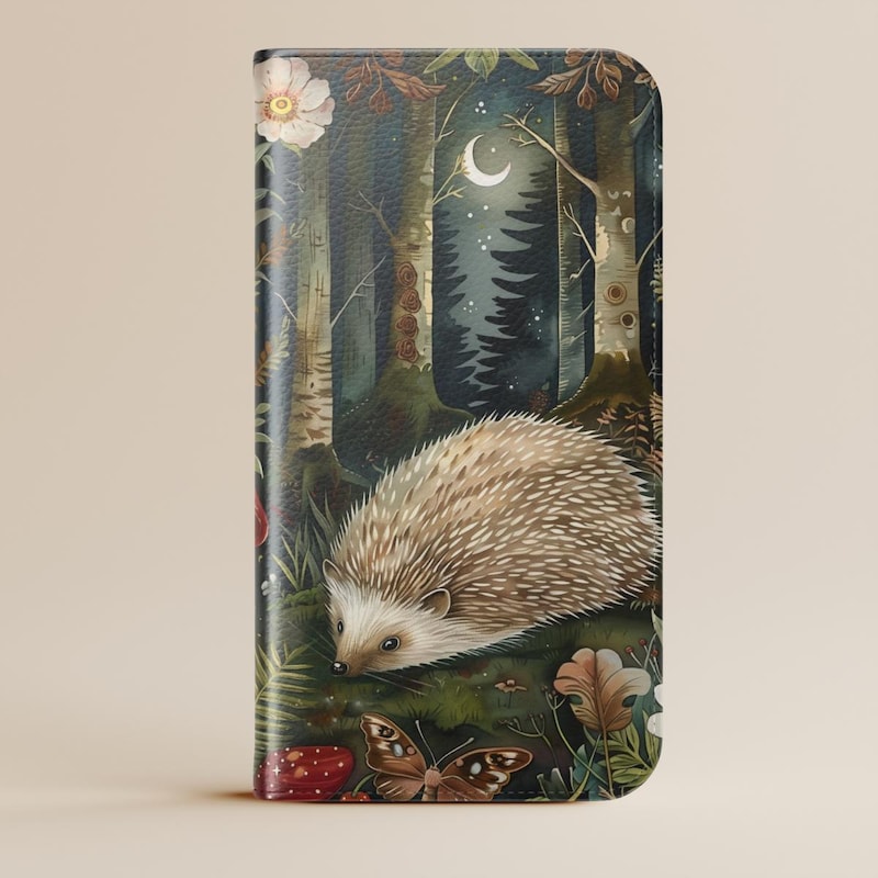 Hedgehog Wallet - Etsy