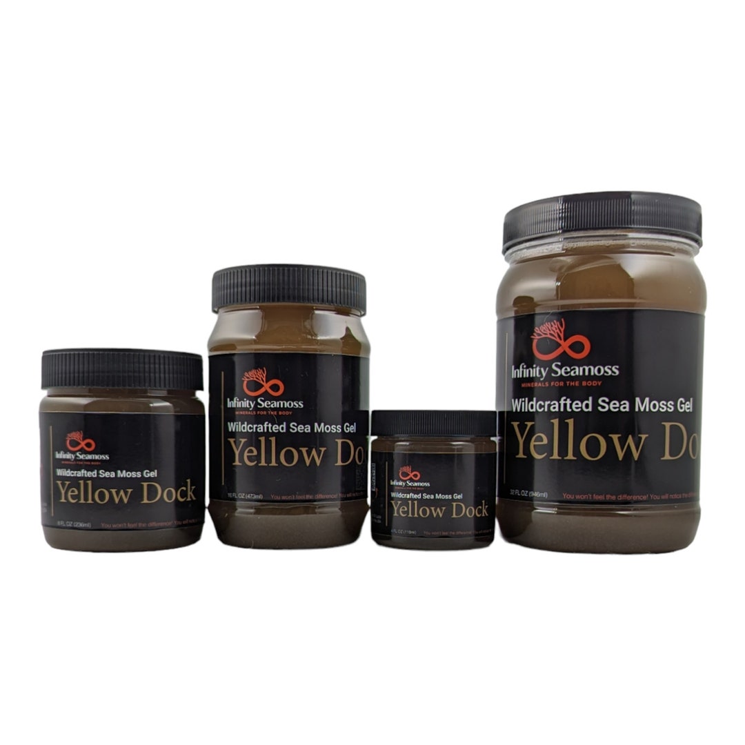 Sea Moss Gel + Yellow Dock - Etsy