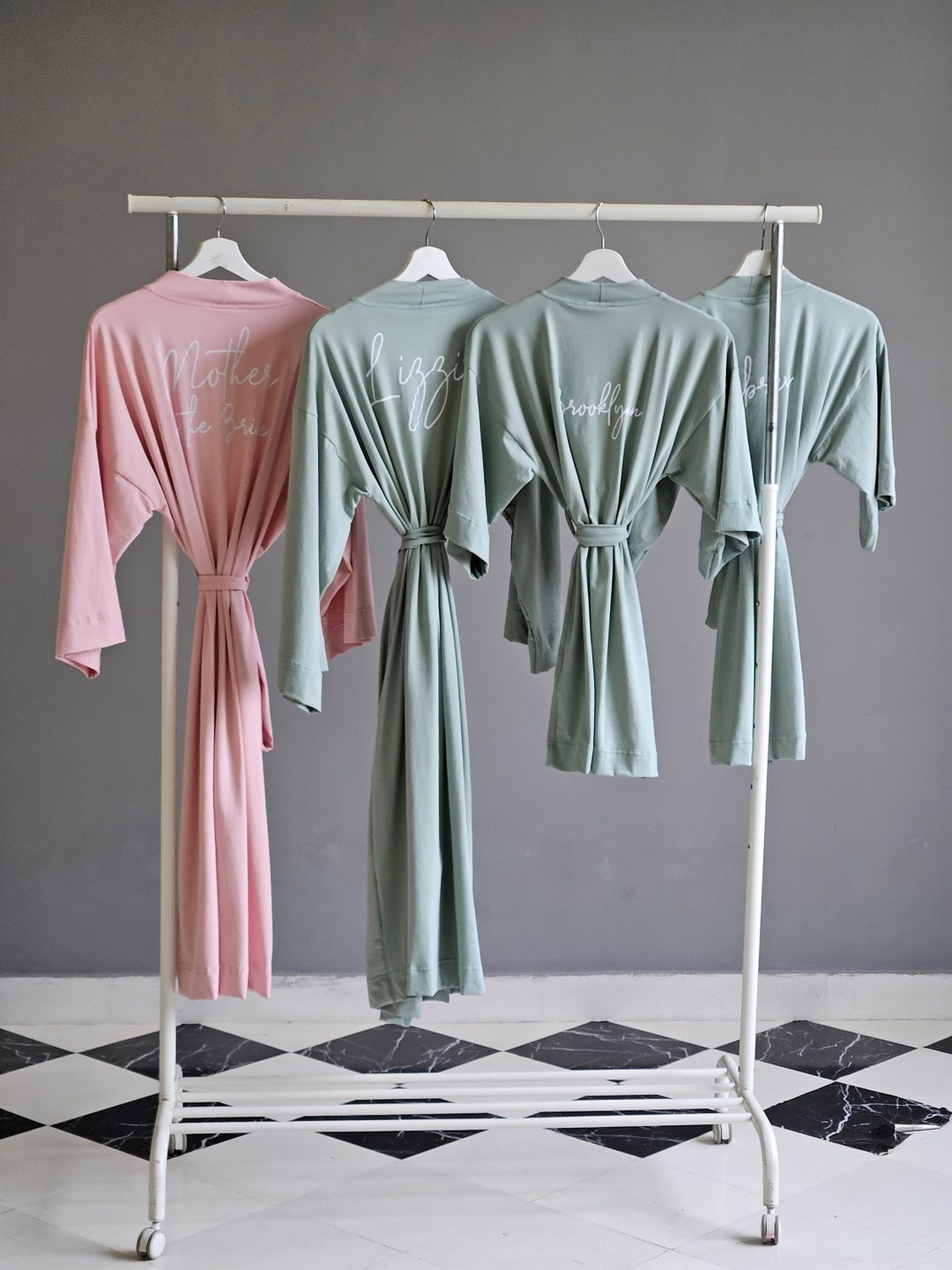 Personalized Flower Girl Junior Bridesmaid Robes for the Toddlers ...