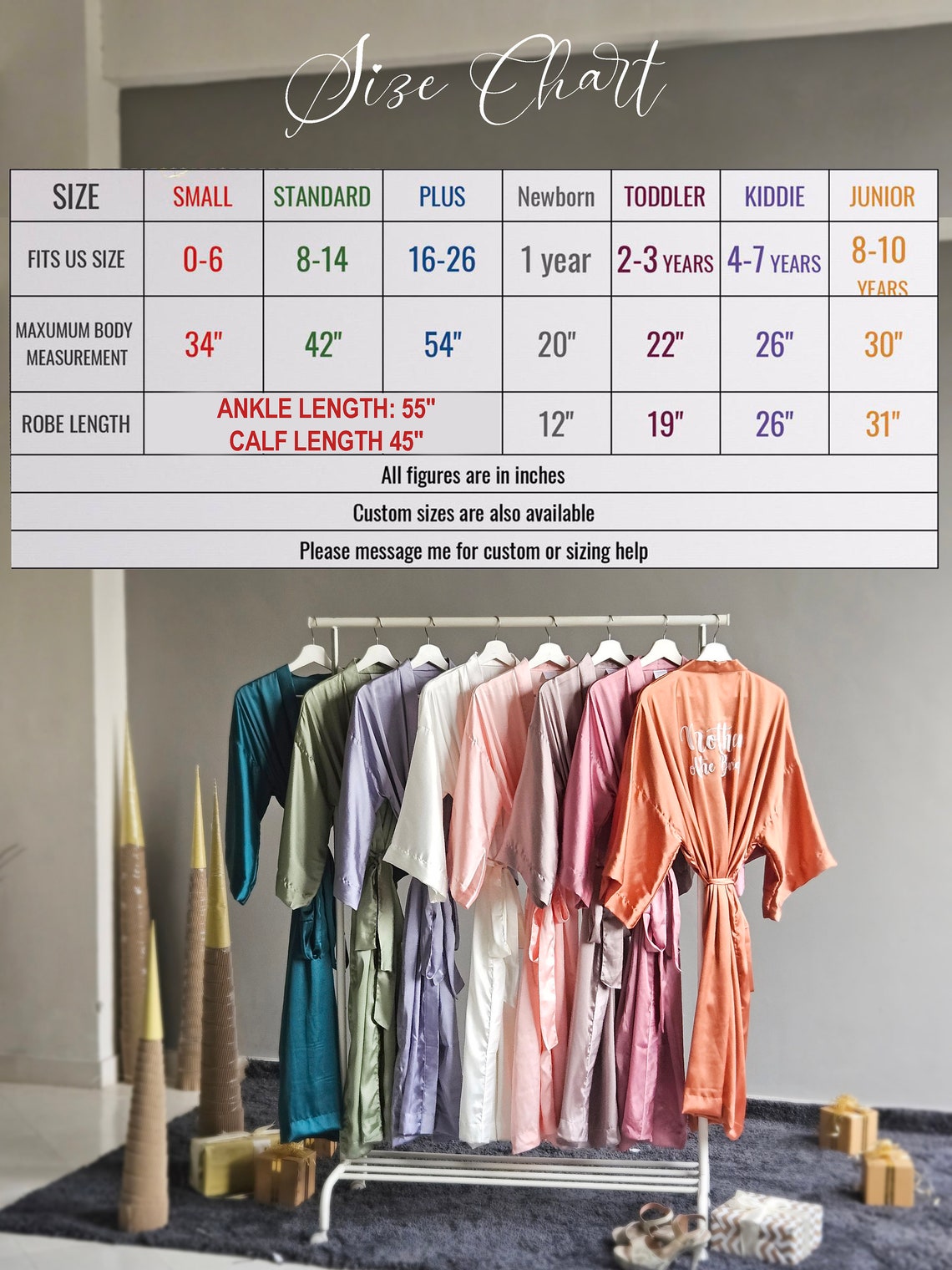 Softest Long Bridesmaid Robes for Mother of the Bride/groom & Bridal ...