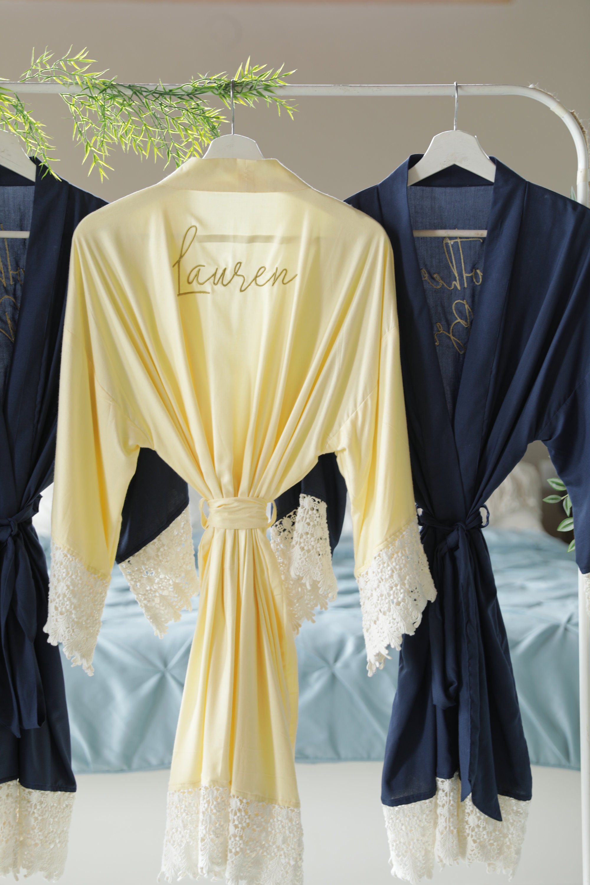 Mother of the Bride and Groom Personalized Bridesmaid Robes for the ...