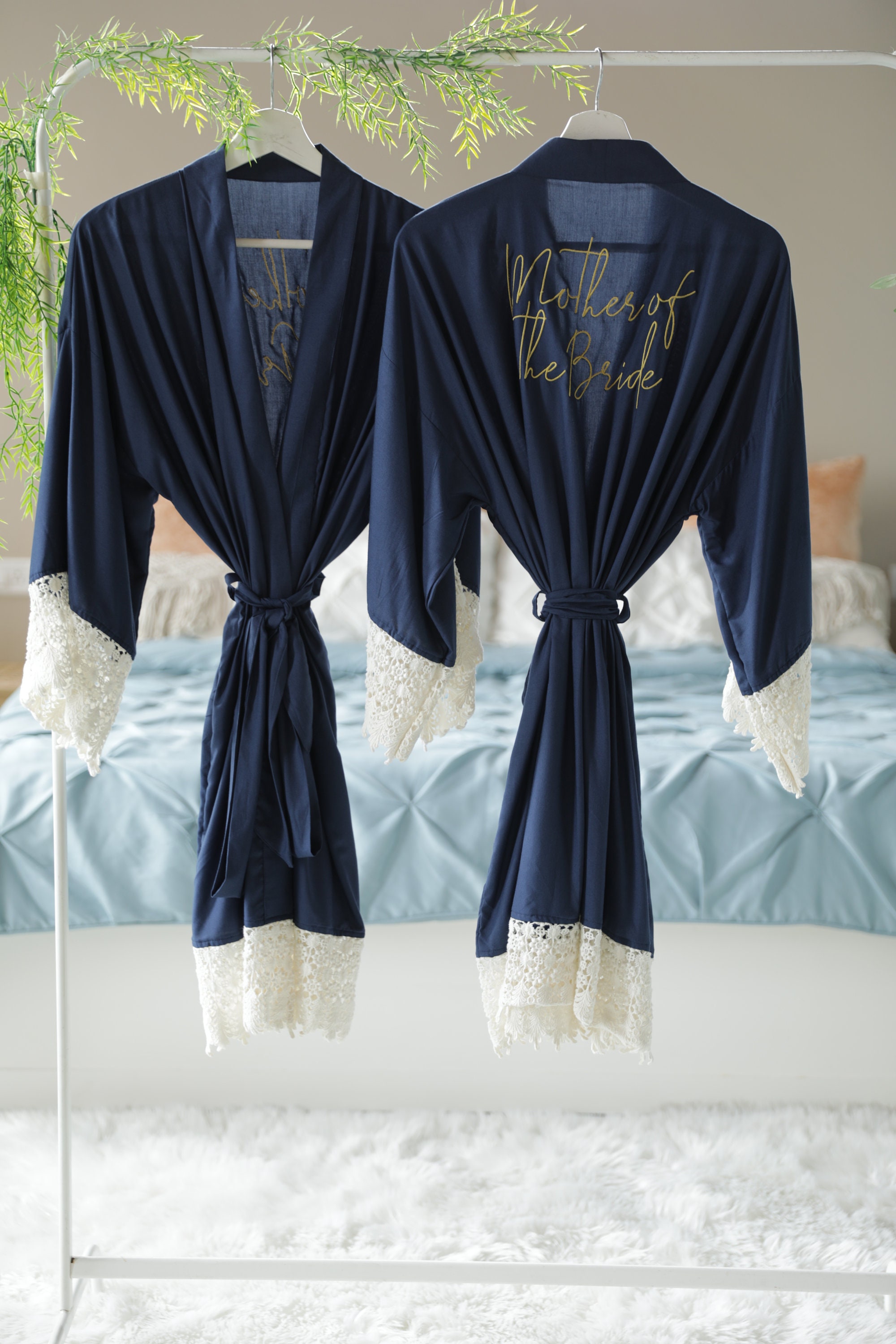Bridesmaid Personalized Robes Bride Robe Bridal Party and Mother of the ...