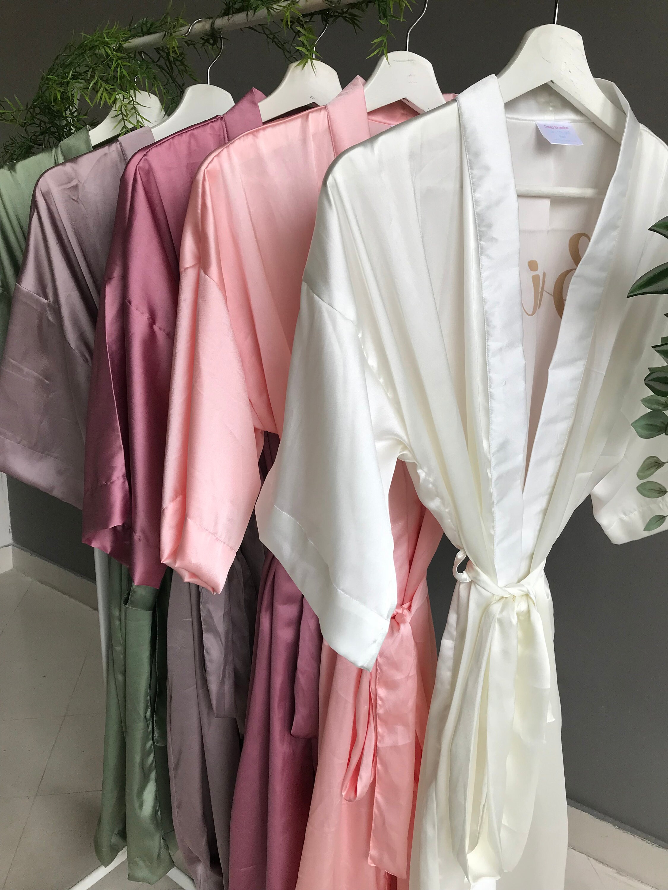 Bridesmaid Robes Long Ankle/calf Length Burnt Orange, Fall Autumn ...