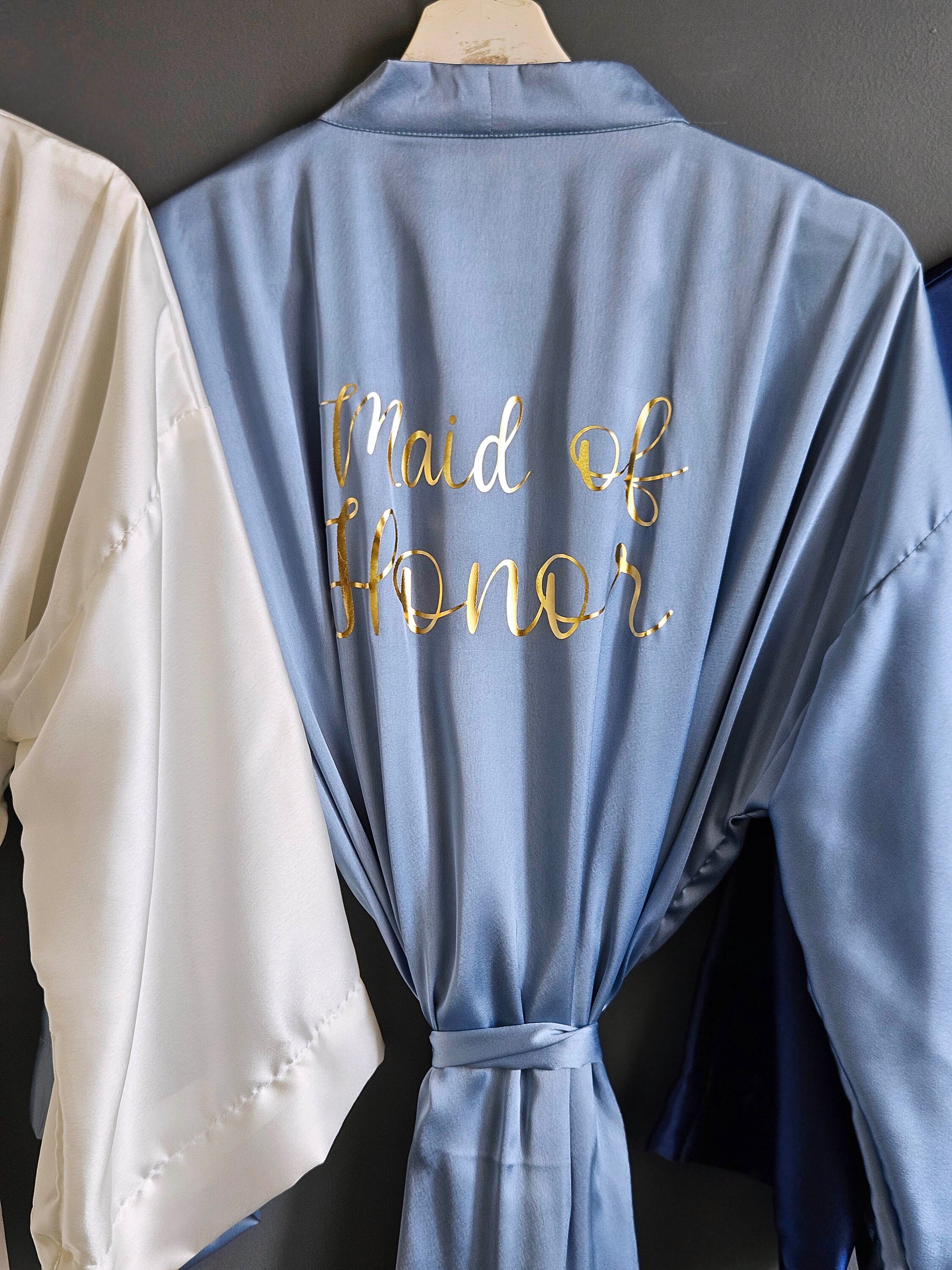 Softest Long Bridesmaid Robes for Mother of the Bride/groom & Bridal ...