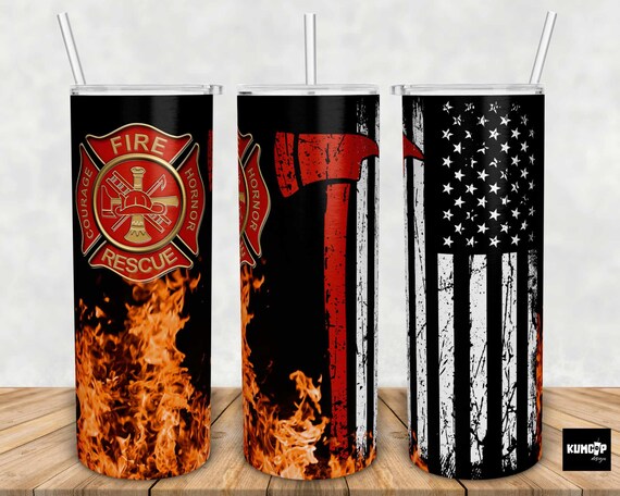 American Firefighter Designs for Straight/tapered Fire - Etsy