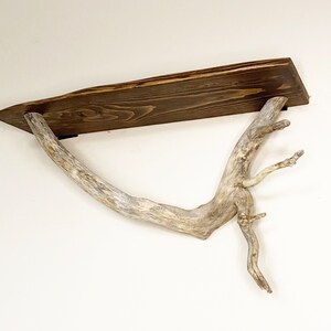 Driftwood Floating Shelf Drift Wood Wall Décor Costal - Etsy