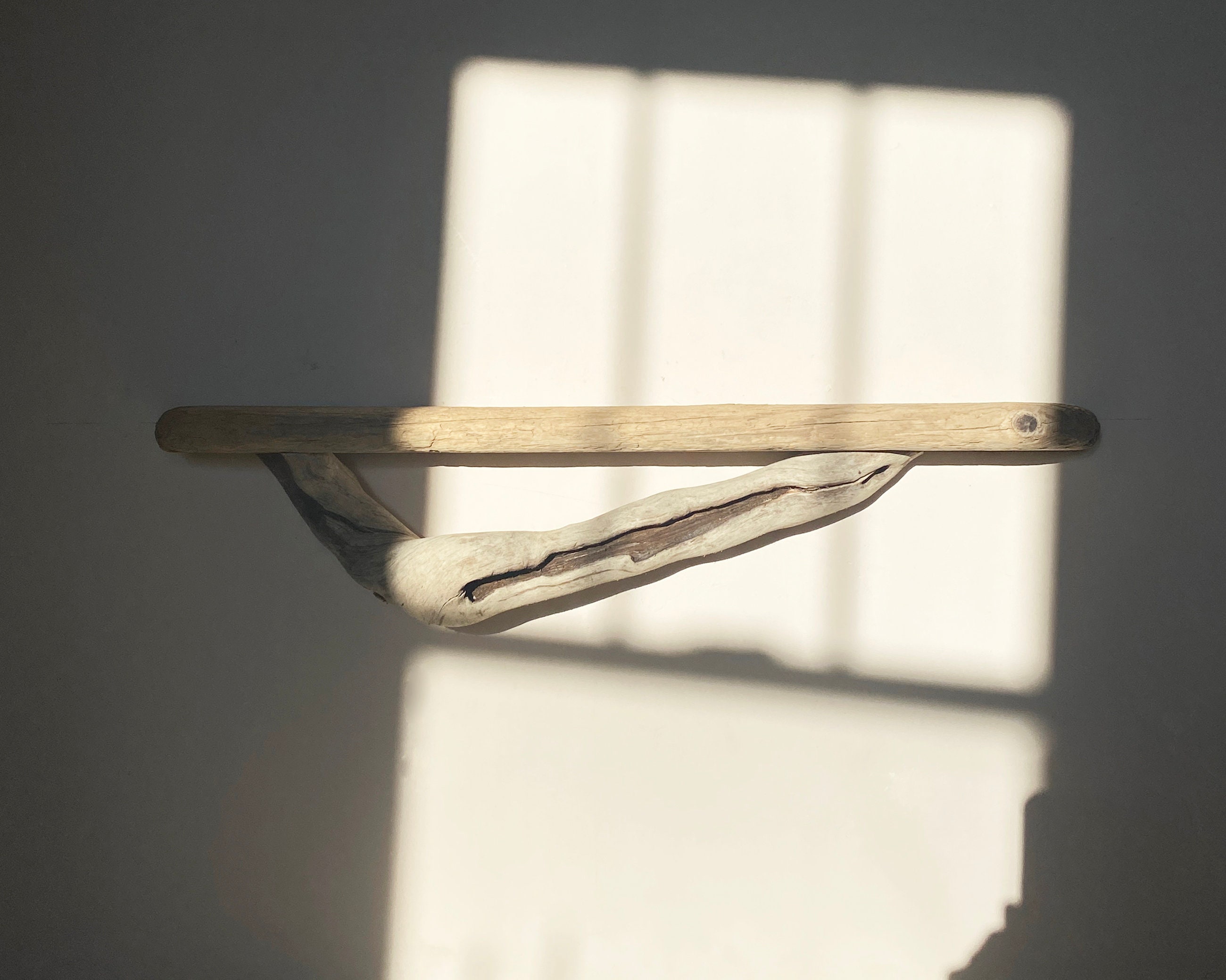 Rustic Driftwood Floating Shelf Natural Drift Wood Wall - Etsy