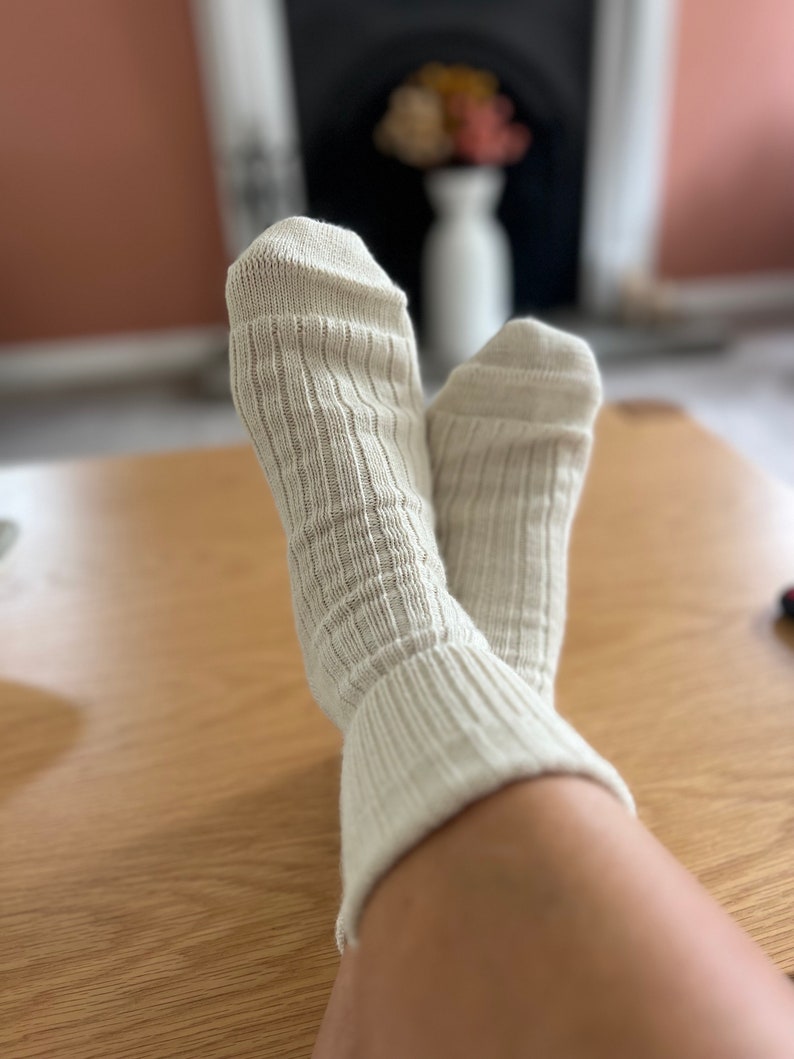 Cheshire Alpacas Alpaca Wool Socks - Etsy UK