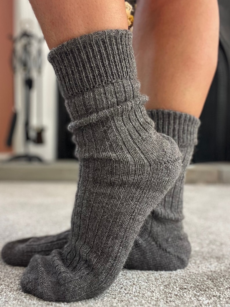 Cheshire Alpacas Alpaca Wool Socks - Etsy UK