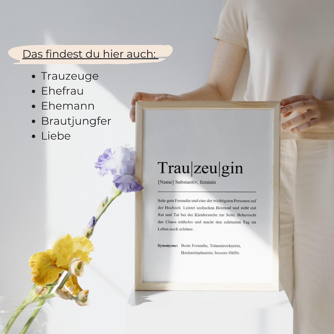 Stylish Definition Poster as a Maid of Honor Surprise With Elegant ...