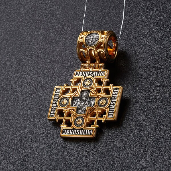 24k Gold Cross - Etsy