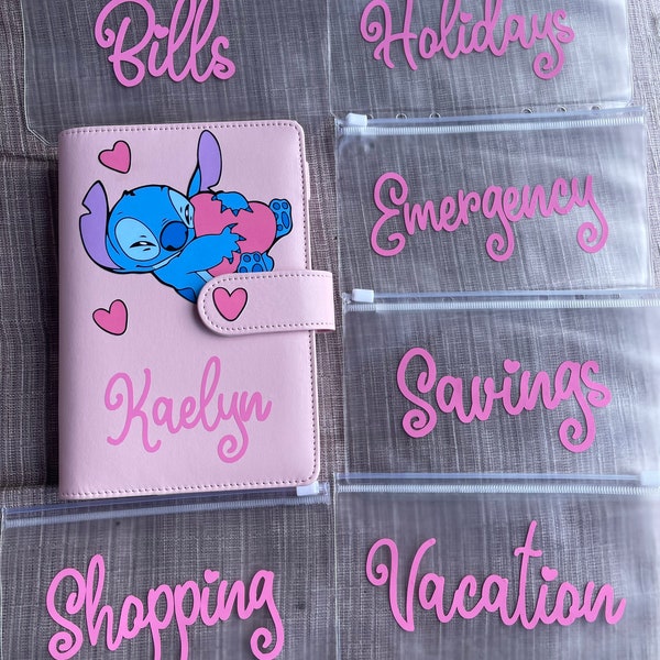 Stitch Money Savings Binder - Etsy