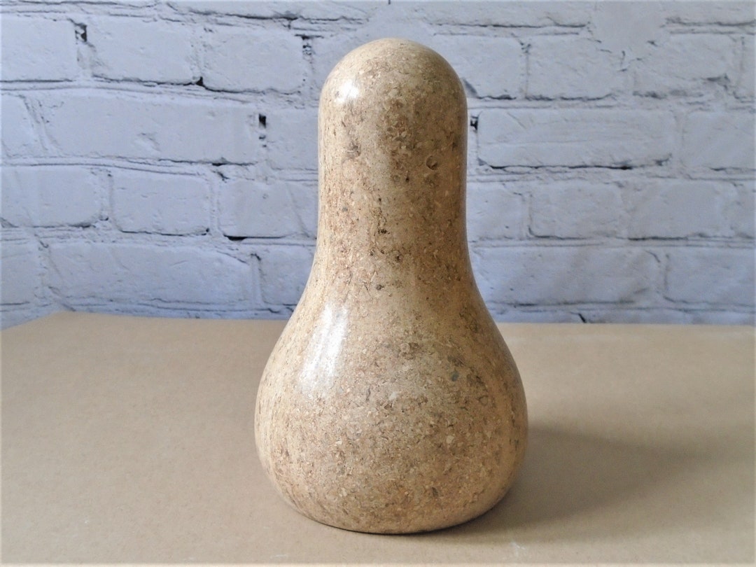 Door Stop Turned From Ancaster Weatherbed Stone - Etsy