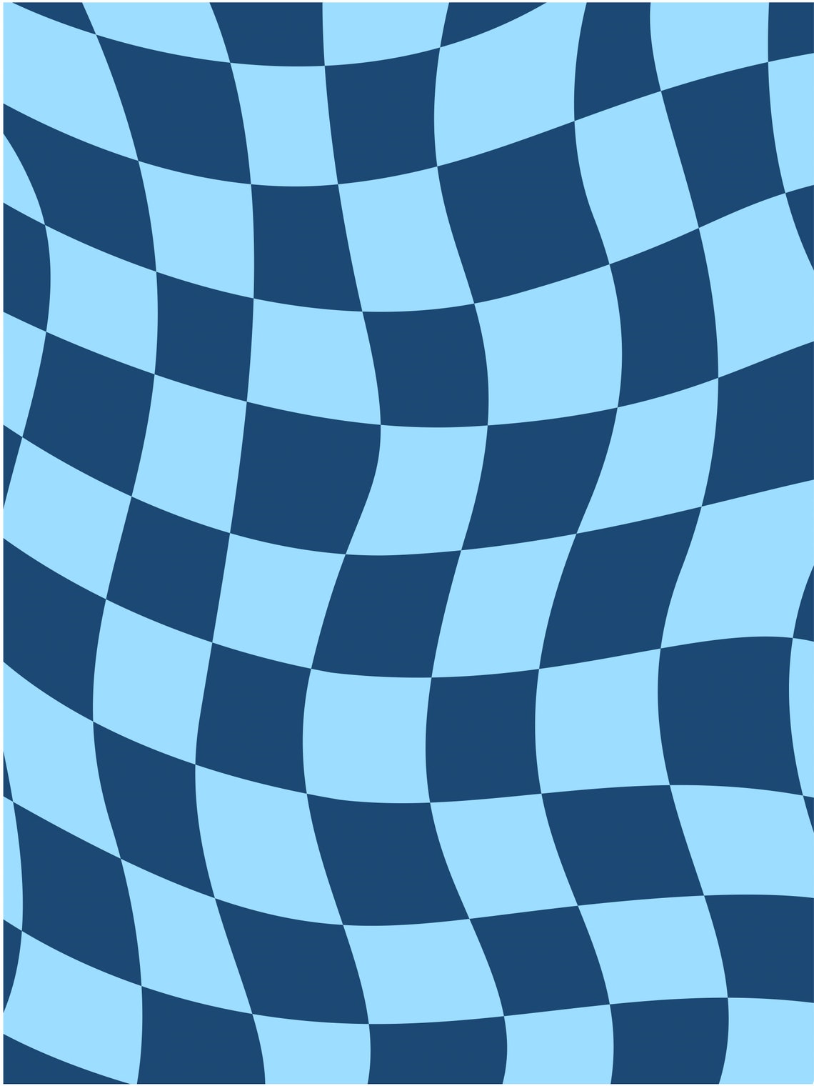 Preppy Blue Wall Art - Etsy