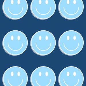 Preppy Blue Wall Art - Etsy