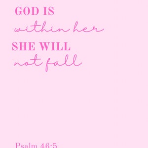 Christian Pink Digital Prints - Etsy