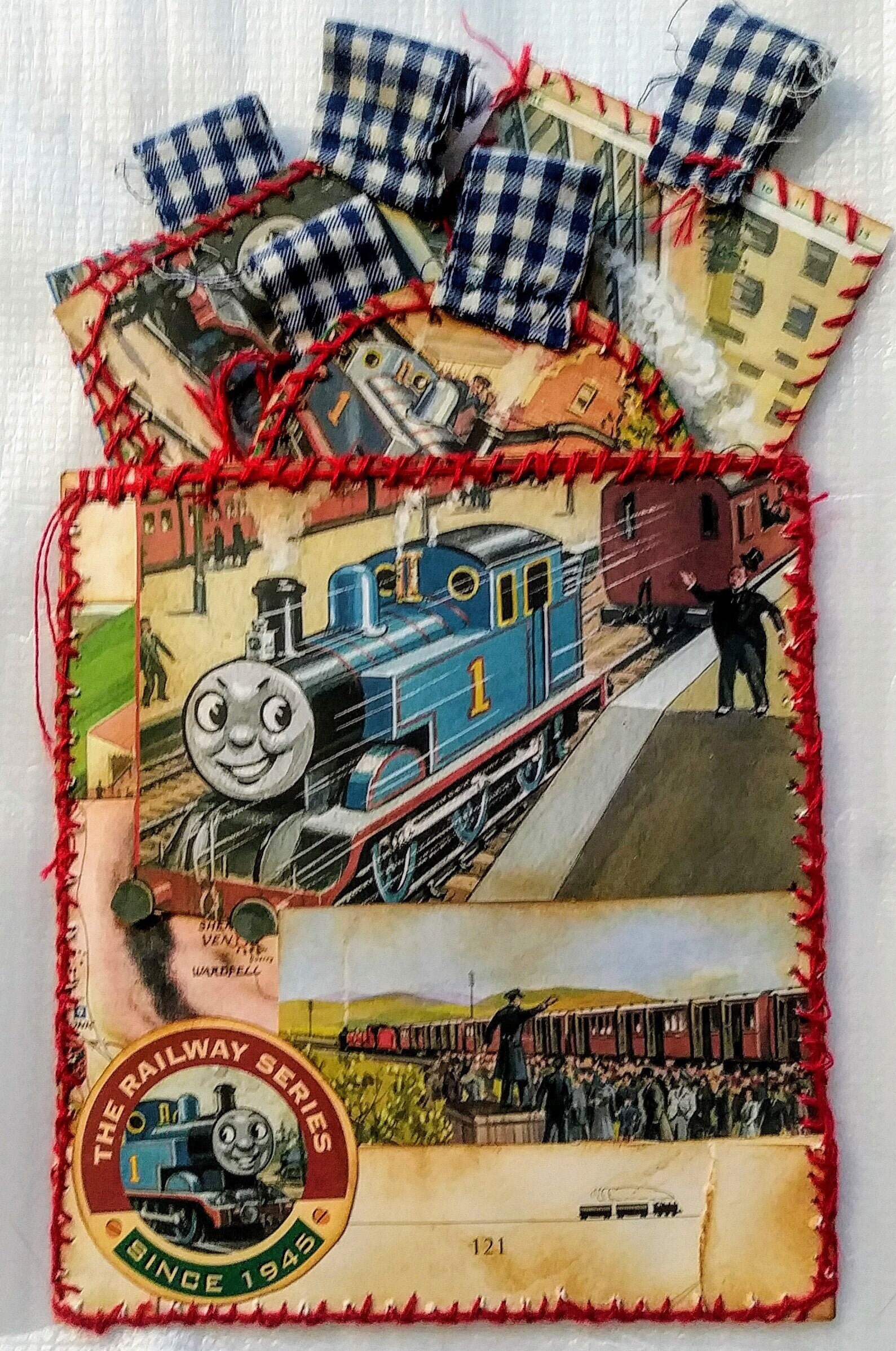 Thomas the Tank Engine Cards/ Journal Tags/ Ephemera 6pc - Etsy