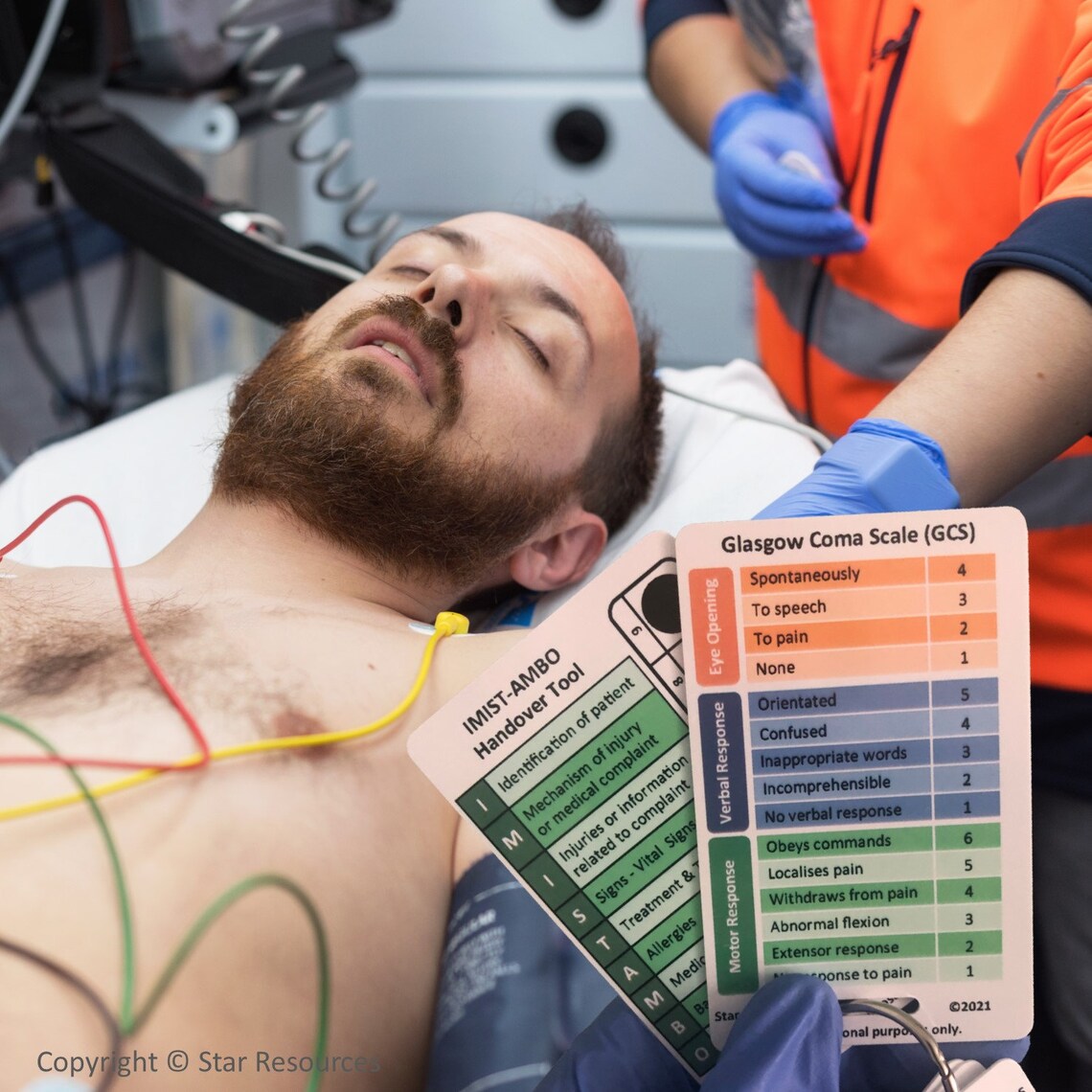 Set 1 Patient Assessment ID Badge Flash Cards Student | Etsy